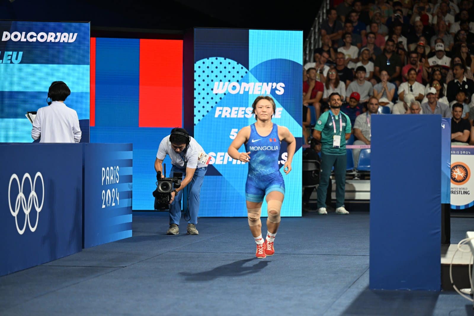 Парис 2024 Д Отгонжаргал хүрэл медалийн төлөө барилдана Interview